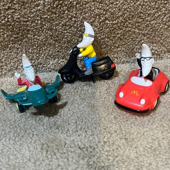 McDonald's | Toys | Vintage Mcdonalds 988 Mac Tonite Moon Man Happy ...